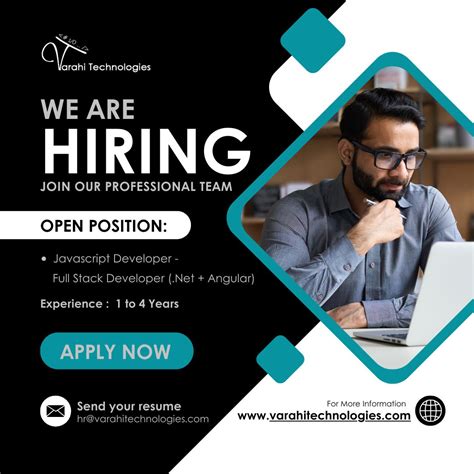 Varahi Technologies On Linkedin Our Company Is Looking For A Net