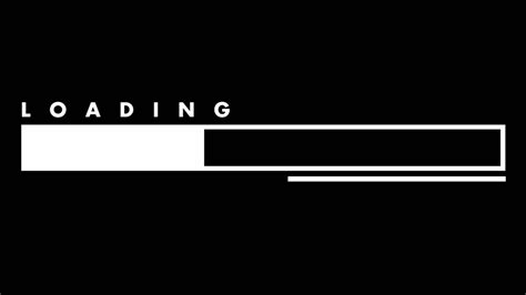 simple loading bar loading animation 01 youtube