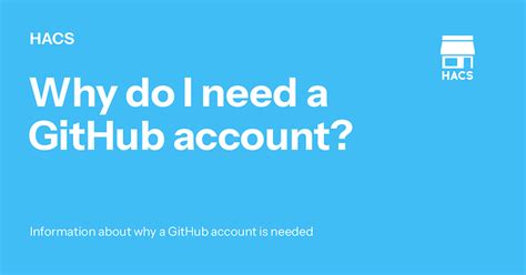 Why Does Hacs Need Github Authentication Configuration Home