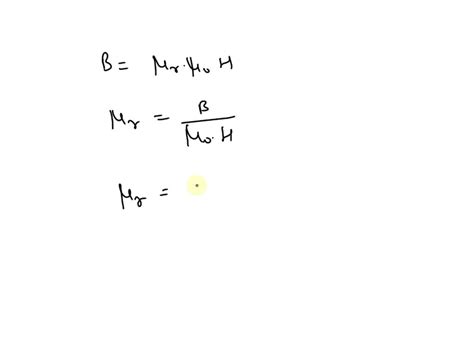 Q5 A Flux Density Of 12 T Is Produced In A Piece Of Cast Steel By A
