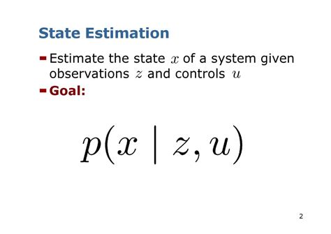 a short introduction to the bayes filter and related models ppt download