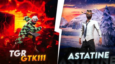 Tgr Gtk111🇳🇵 Vs Astatine🇧🇩 1vs1 Most Demanded Match 🍷🗿 Youtube