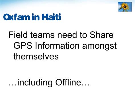 Humanitarian Mapping Sahana And Openstreetmap Ppt