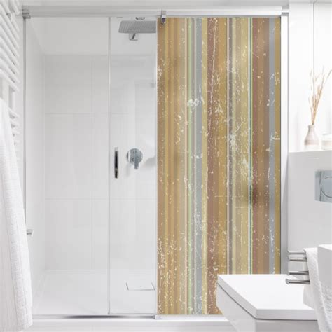 나무자전거 샤워부스겸용반투명유리창시트지 Mk 빈티지브라운패턴나무자전거 시트지 그래픽스티커 레터링전문