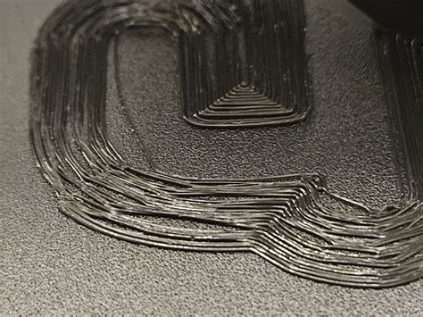 Can A Bent Leveling Bed Probe Can Cause The Brim To Do This R Dprinting