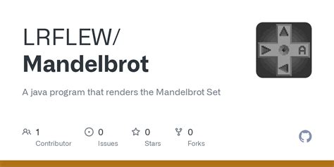 github lrflew mandelbrot a java program that renders the mandelbrot set
