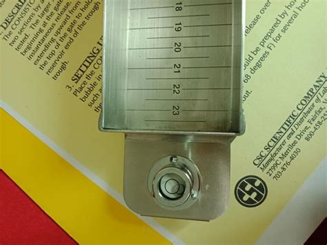 Consistometer Bostwick Consistometer Viscometer Viscosity Csc Scientific Us 24925 000