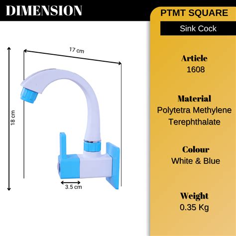 Ptmt Tap Hsn Code Ptmt Square Plastic Pvc Sink Cock Tap
