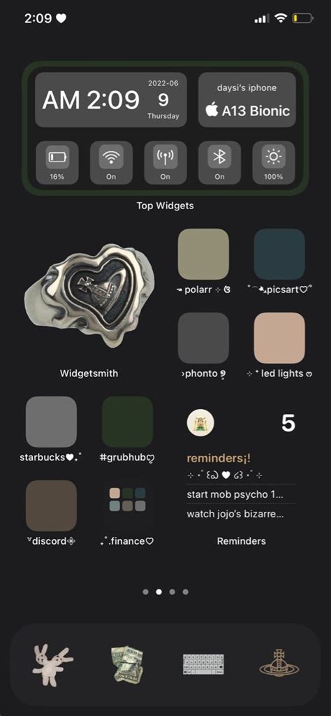 Ios 18 Neutral Fall Iphone Lock Screen Wallpapers Boho Autumn Aesthetic Widget Editable Canva