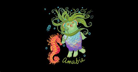 Amabie Yokai To Protect You Amabie Sticker Teepublic