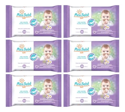 Toalha Umedecida Meu Bebê Soft 300 Folhas 6undx50fls Mercadolivre