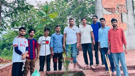 কুবিতে ছাত্রদলের বৃক্ষরোপণ কর্মসূচি Dhaka Insights