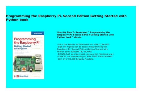 Programming The Raspberry Pi Second Edition Getting Started With