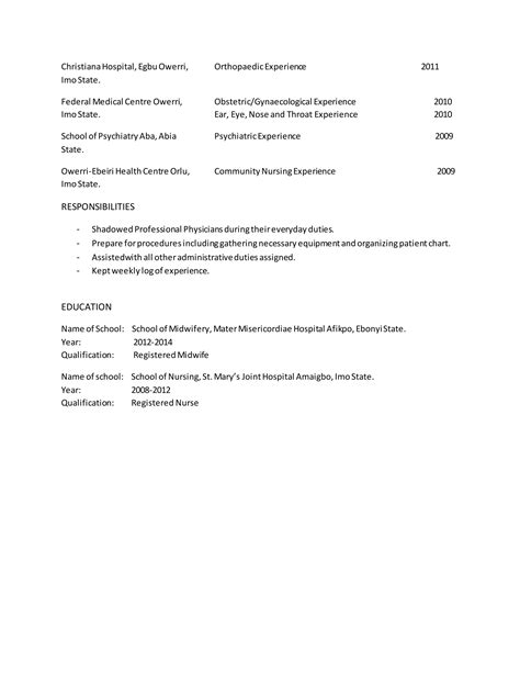 Resume Letter For Soa Pdf