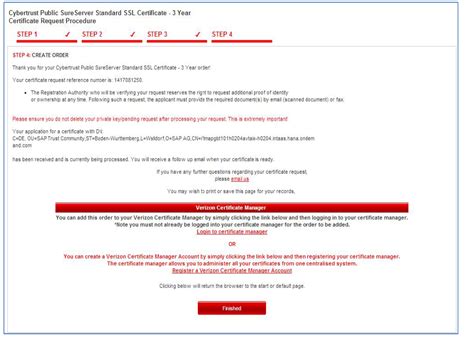 How To Order An Ssl Certificate Sap Community