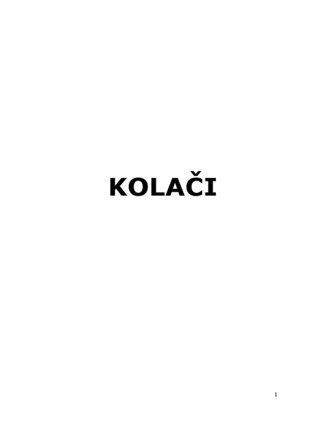Kolaci 2 Pdf