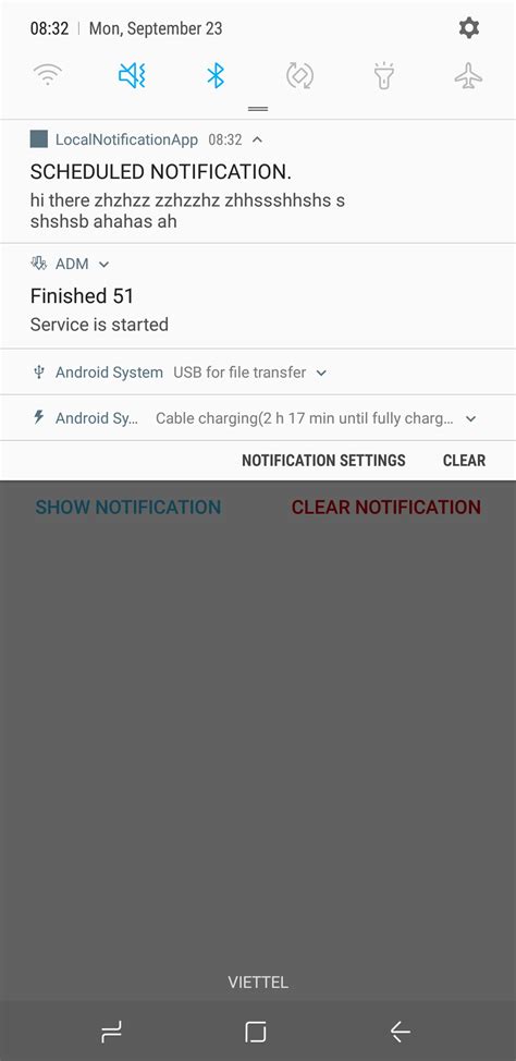 Android Local Notification And Scheduling