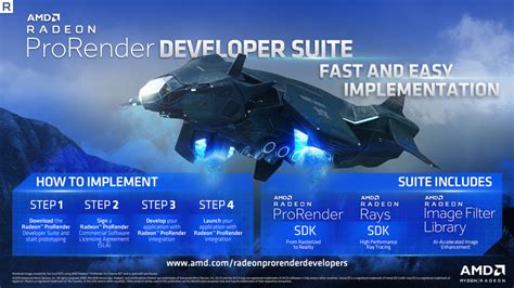 AMD Previews New Version Of Radeon ProRender Spotlights Improved Plug Ins Integrations