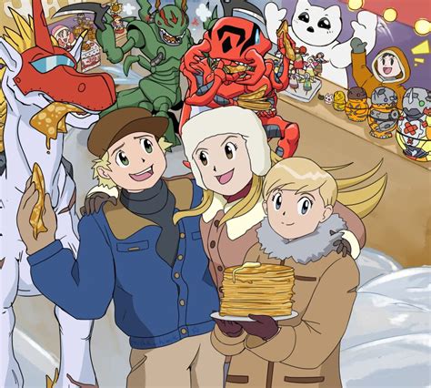 Agumon Anna Digimon Botamon Greymon Koromon Kuwagamon Lara Digimon Metalgreymon