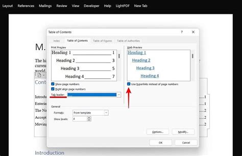 How To Add A Table Of Contents In Microsoft Word Make Tech Easier