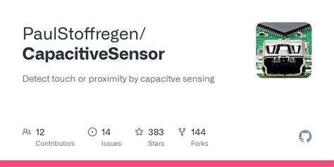 Github Paulstoffregen Capacitivesensor Detect Touch Or Proximity By Capacitve Sensing