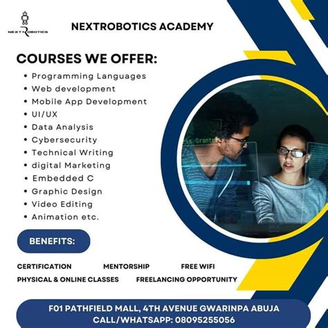 Nextrobotics Academy Acquire A Tech Skill To Pursue An Unlimited Career