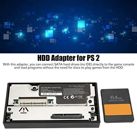Sata Interface Network Adapter For Ps2 Plug And Play Hard Disk Adapter Network Adapter With