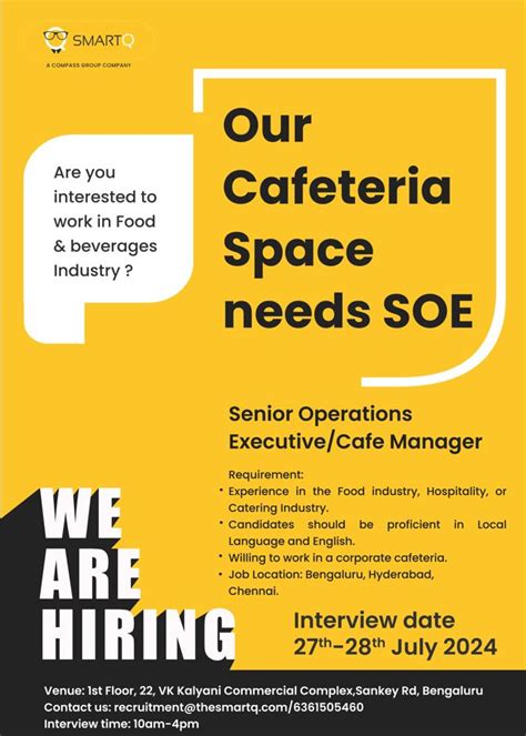 Sabrina On Linkedin We Are Hiring Senior Operation Executive