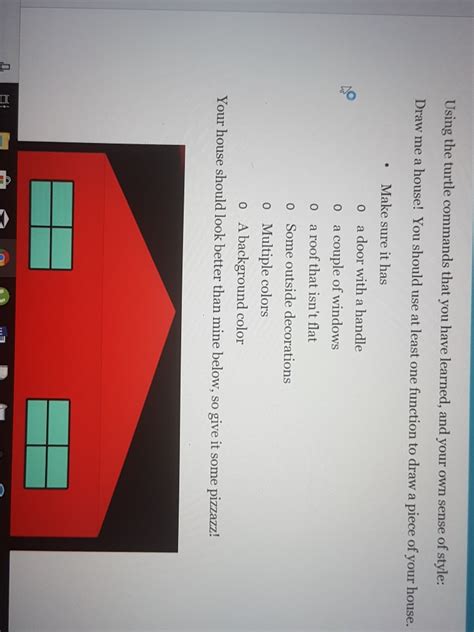 Solved Using The Turtle Commands That You Have Learned And