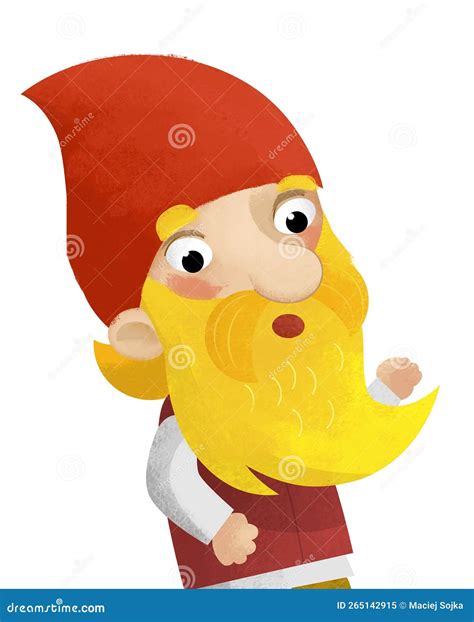 Cartoon Scene With Colorful Funny Dwarf Illustration Stock Illustration Illustration Of Dress