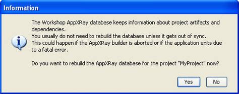 Rebuilding The Application Database