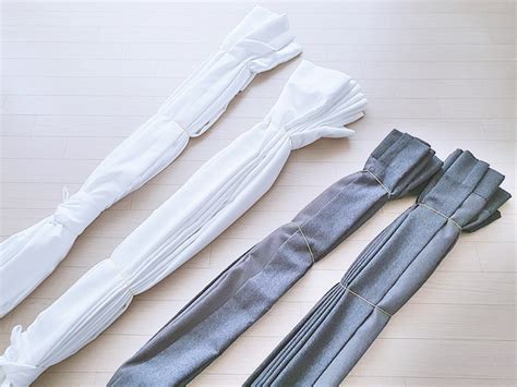 커튼 세탁방법 암막 쉬폰 세탁망과 고무줄로 주름유지 빨래하기 네이버 블로그