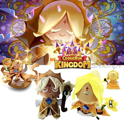 Cookie Run Kingdom Pure Vanilla Cookie Plush Toy Cookie Run Kingdom