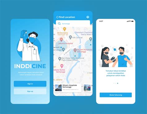 Desain Tampilan Mobile App Website Redesign UI UX Design