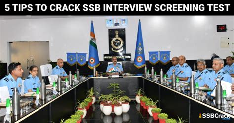 Tips To Crack SSB Interview Screening Test
