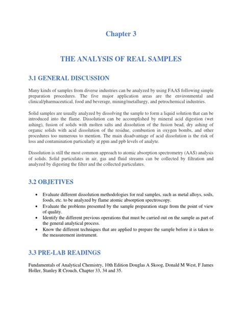 chapter 3 the analysis of real samples pdf
