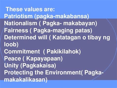 Philippine Values