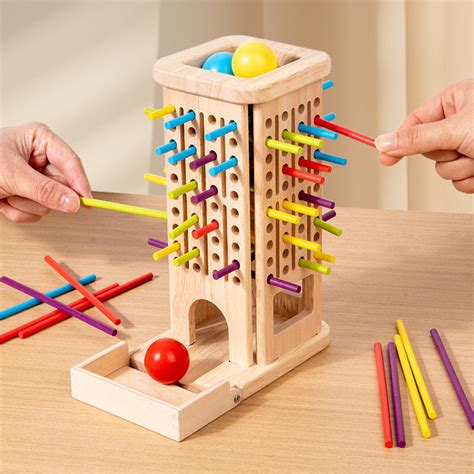Wooden Montessori Toys Sensory Logical Thinking Games