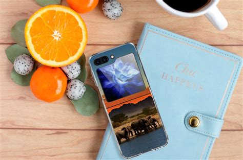samsung galaxy z flip 5 tpu hoesje olifanten b2c telecom