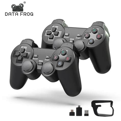 Data Frog Game Joystick For Pc 2 4g Wireless Game Gamepad For Android Smart Phone Dual