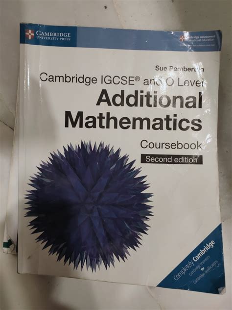 Igcse Add Maths Text Books Hobbies And Toys Books And Magazines