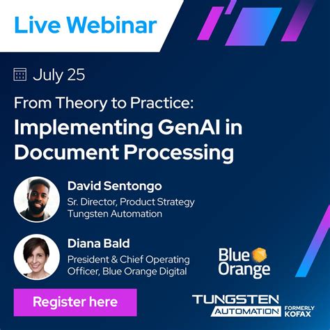 Tungsten Automation On Linkedin Tungstenautomation Kofax Intelligentautomation Generativeai…