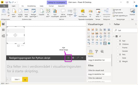 Opprette Power Bi Visualobjekter Ved Hjelp Av Python I Power Bi Desktop Power Bi Microsoft Learn