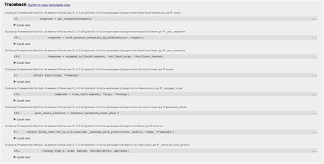 Python Passwordresetdone Error When Attempting To Create Reset