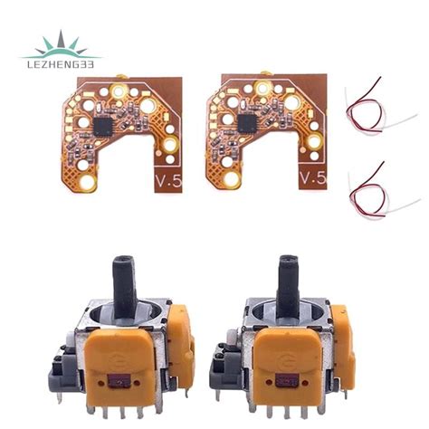 2pcs hall joystick calibration board for gamepad hall effect and hall