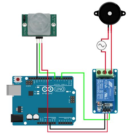 Báo động Chống Trộm Bằng Cảm Biến Pir Hc Sr501 Mạch Điện Lý Thú