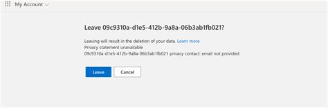 How To Permanently Remove Yourself From An External Azure Active Directory Blog