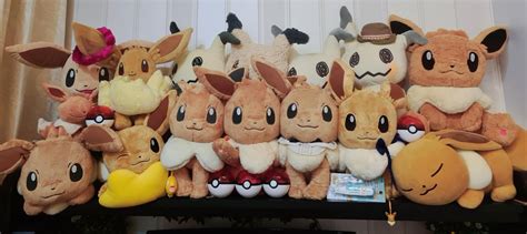 My Eevee Collection Grows R Pokeplush