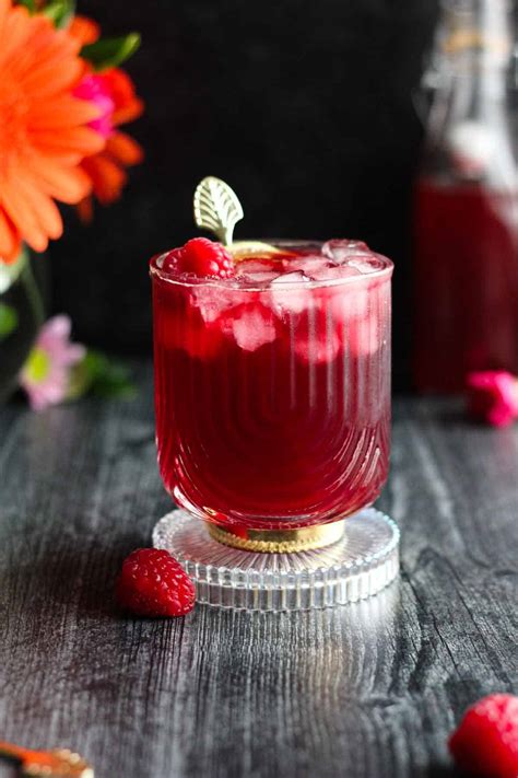 Raspberry Hibiscus Mocktail Milk Free Mom Raspberry Hibiscus Mocktail Milk Free Mom
