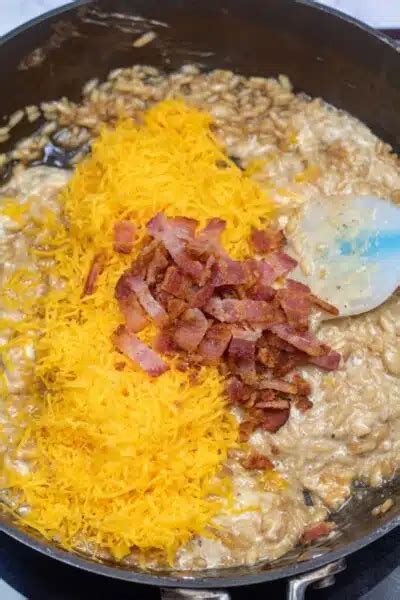 Best Chicken Bacon Risotto Creamy And Delicious Rice Dish